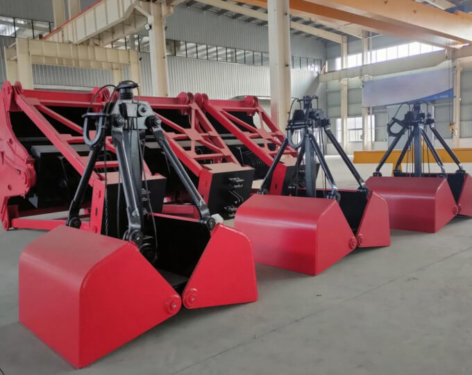 Four Rope Steel Wire Rope Grab - Henan Xiqi Industrial Co., Ltd.