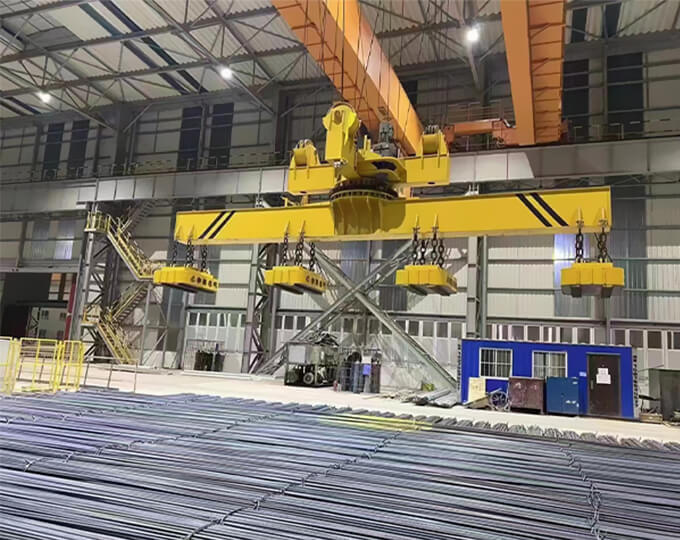 Lifting Electromagnet for Turning and Side Hung - Henan Xiqi Industrial ...