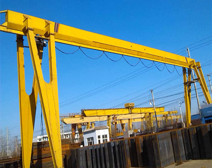 MH Type Electric Hoist Gantry Crane - Henan Xiqi Industrial Co., Ltd.