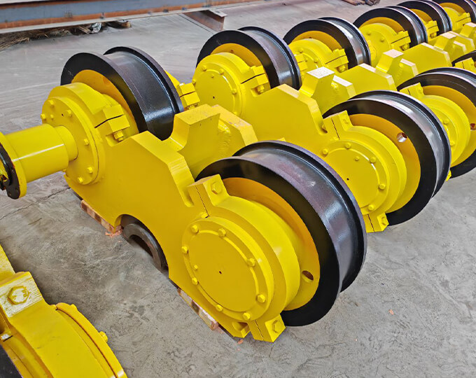 Crane Trolley Wheel Set - Henan Xiqi Industrial Co., Ltd.